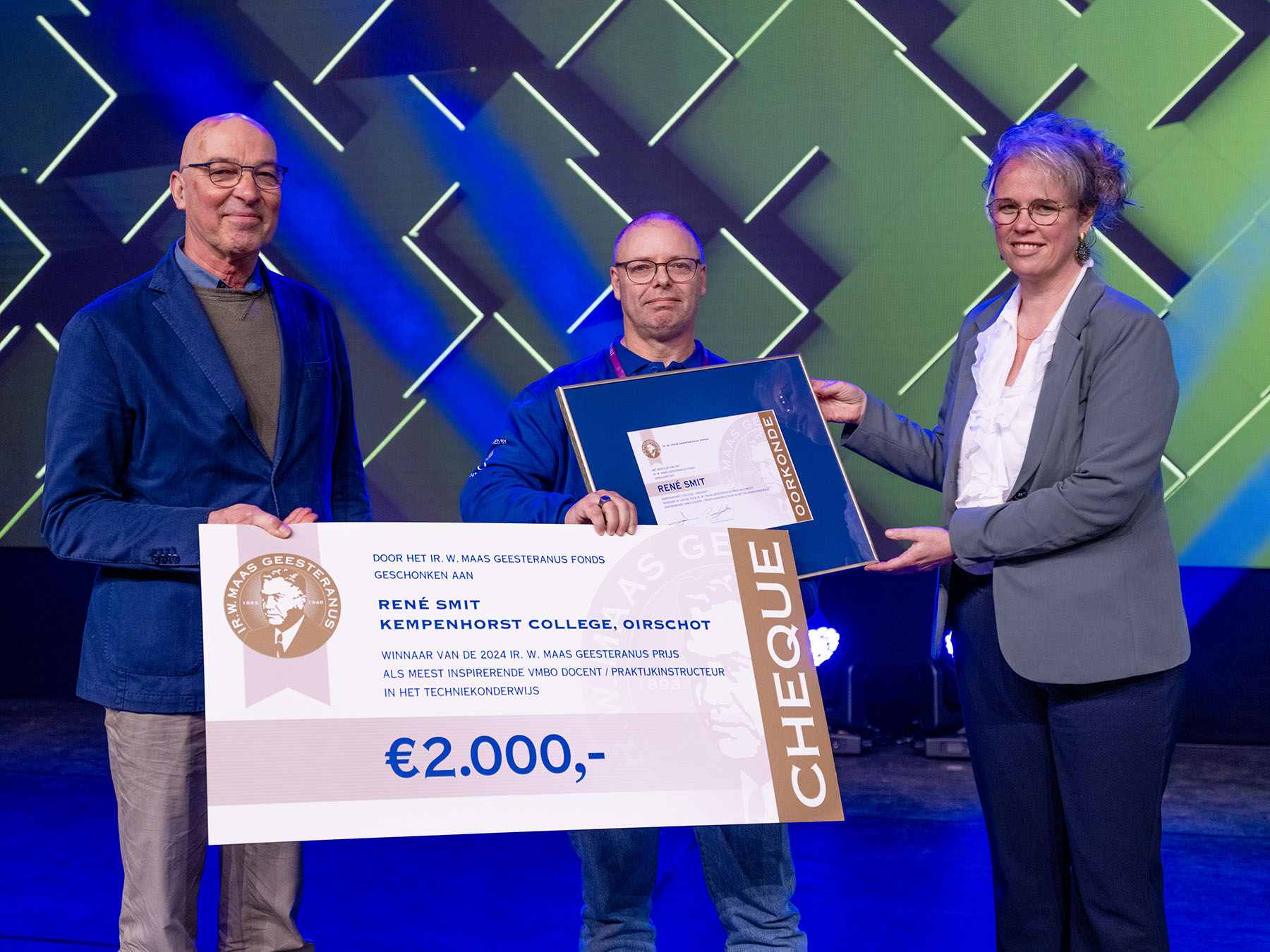 René Smit, winnaar van de Ir. W. Maas Geesteranusprijs 2024 ...